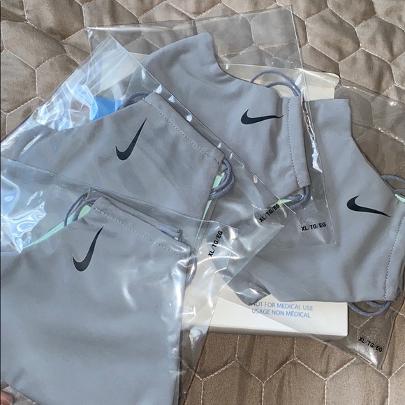 Nike | Accessories | Official Nike Face Masks Grey | Poshmark